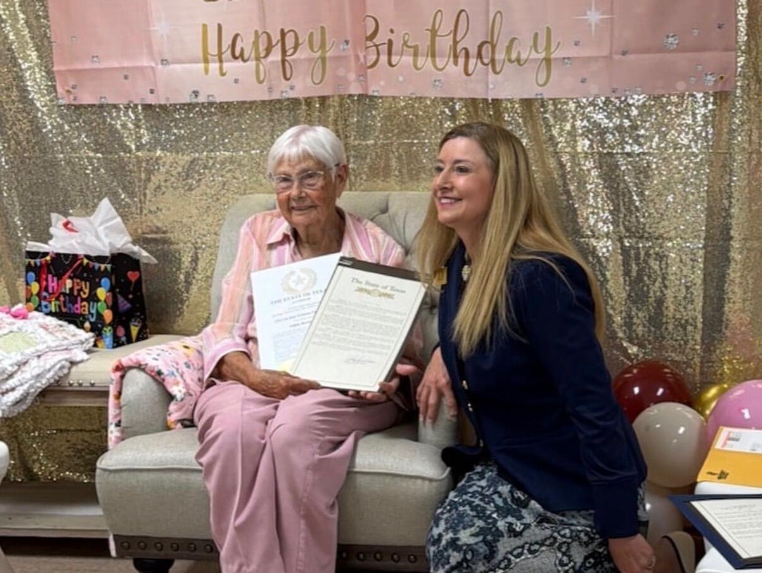 Franssen celebrates 100 trips around the sun