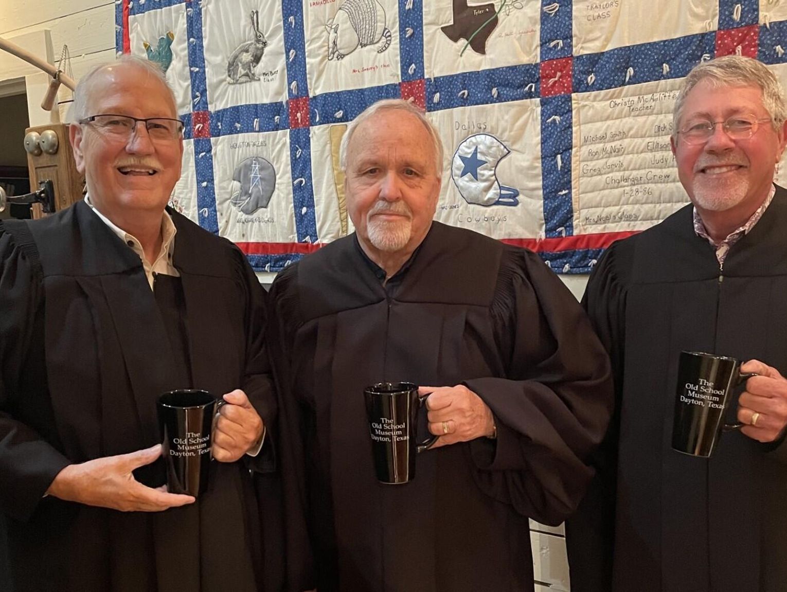 Three Judges in a Mug Shot
